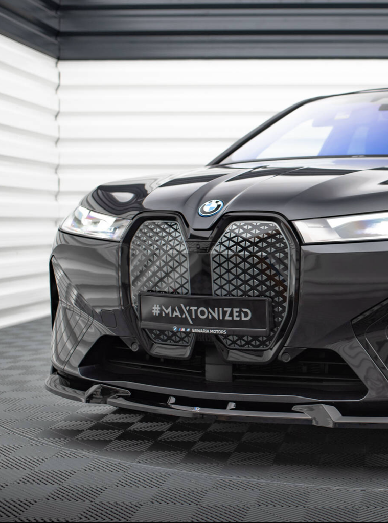 Front Splitter V.1 Maxton Design BMW iX – Hamphi