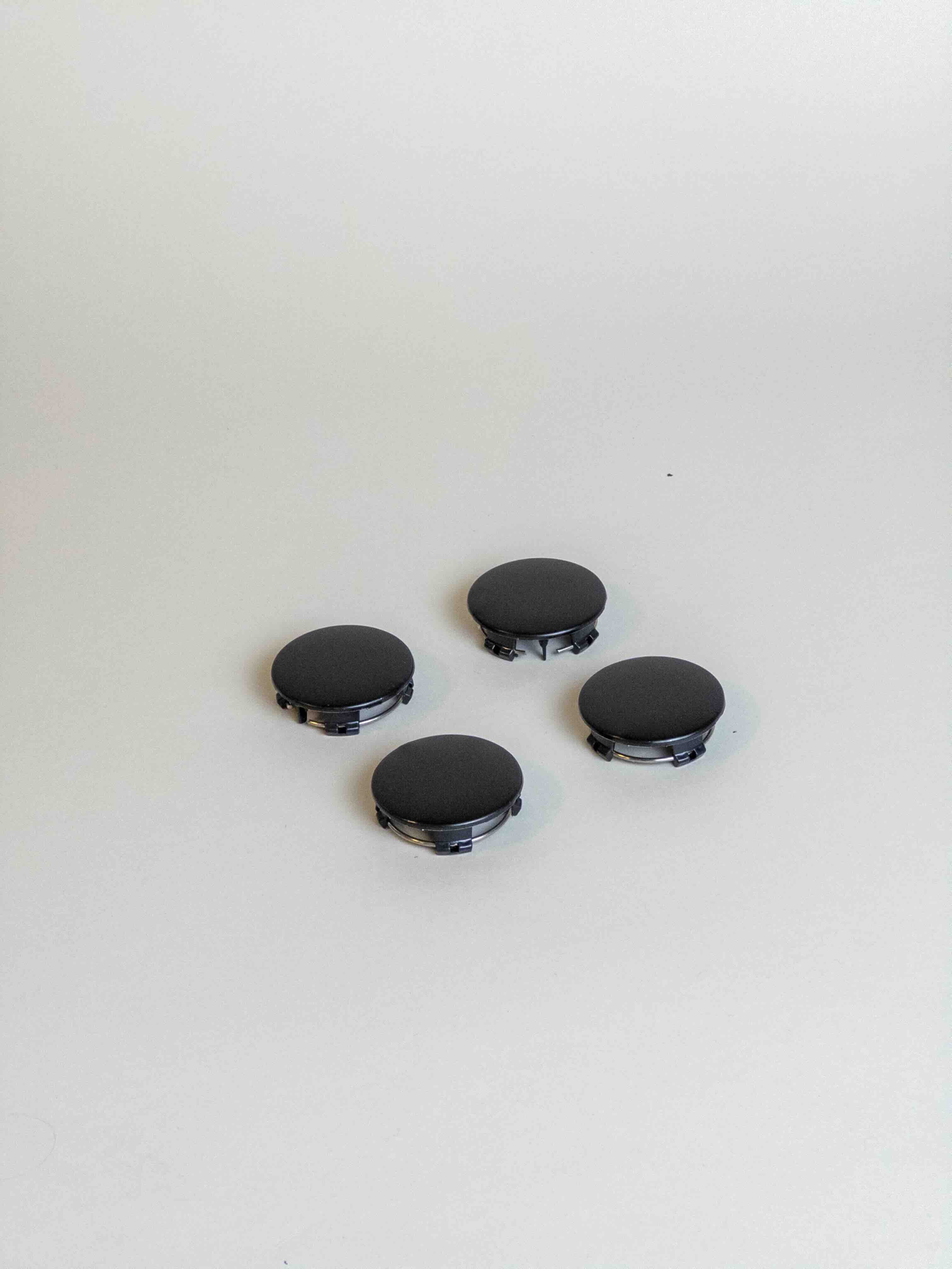 Tesla centrumkåpa mattsvart – Hamphi