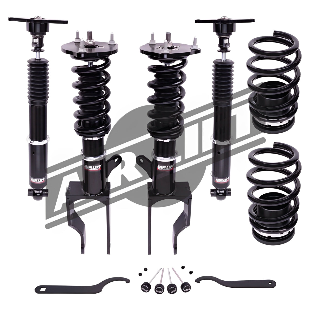Shock absorber + Spring Front and Rear Tesla Model 3 / Y - Air Lift Pe