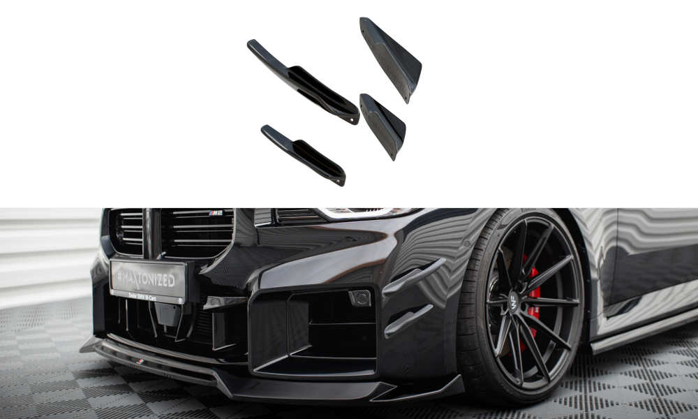 Front Bumper Wings (Canards) BMW M2 G87 - Premium accessories