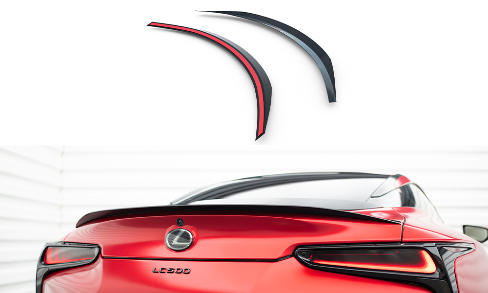 Spoiler cap lexus lc 500 - fraktfritt över 1000 kr