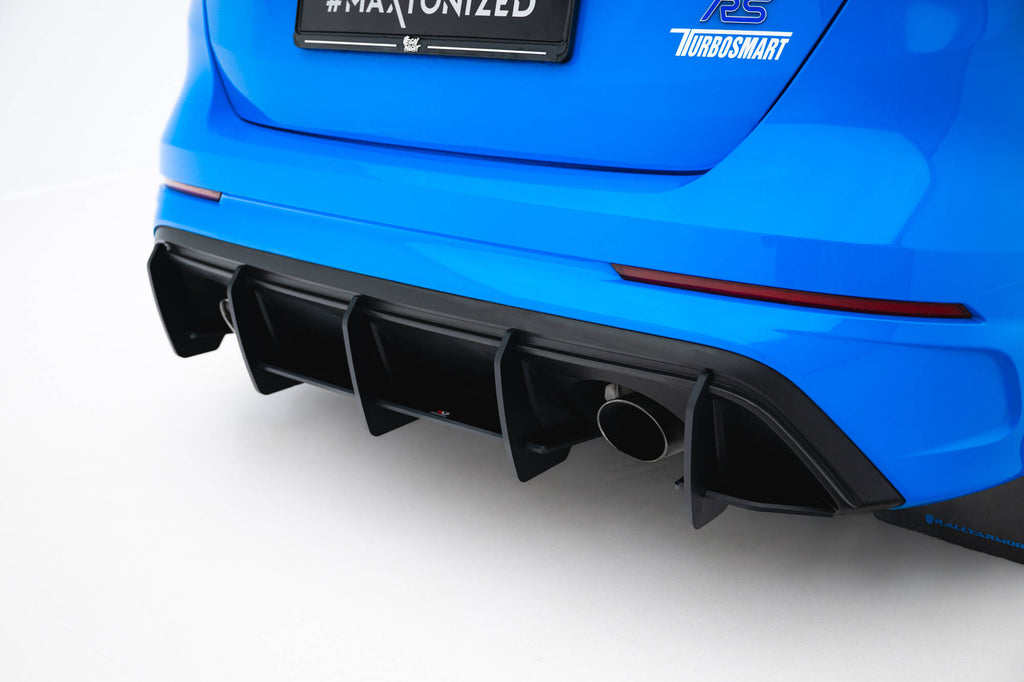 Street pro rear diffuser v.2 ford focus rs mk3 (us-spec version) – Hamphi